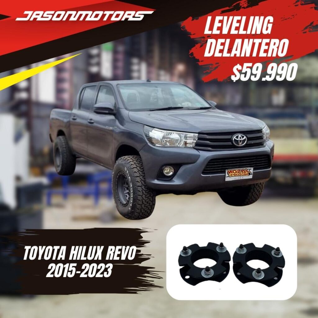 Levante Leveling Delantero Toyota Hilux Revo 2015 -2023 ⋆ Jason Motors