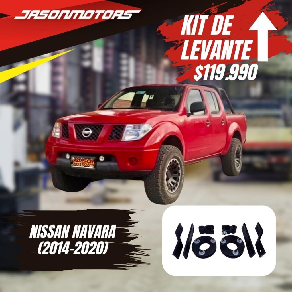 Kit De Levante Nissan Navara 3G (2014-2020) ⋆ Jason Motors